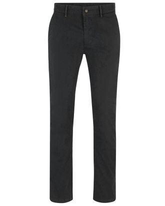 HUGO BOSS Glatte Chino mit Stretch, Slim Fit in