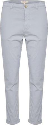 Part Two Femme, Pantalons, Gris, Taille: 44 FR Pantalon Quarry Classique avec Détail de Bouton