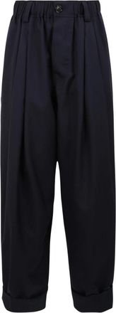 Marni Weite Hosen - - Trousers - Damen - Blau - XS