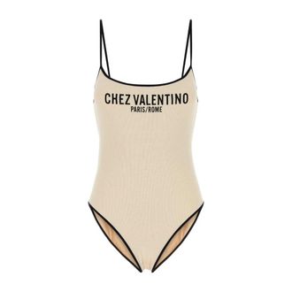 Valentino Garavani Damen, Bademode, Beige, LGr&ouml;&szlig;e