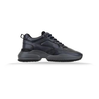 Hogan Leder-Schn&uuml;rsneaker - - Shoes - Herren - Schwarzk - 39 1/2 EU