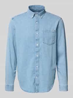 GAP Regular Fit Jeanshemd mit Button-Down-Kragen