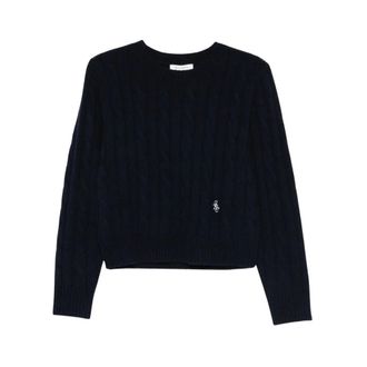 Sporty & Rich Damen, Strickwaren, Blau, MGr&ouml;&szlig;e