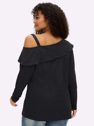 Sheego T-Shirt Langarm-Shirt Langarm