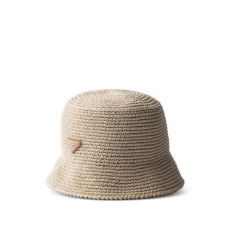 Prada Crochet Bucket Hat