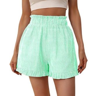 Generic Short Jean Noir Taille Haute Femme Noir Legging Pas Leger Vetements L&eacute;ger Smartphone Soie Camouflage Brillant Battle Veritable Couleur Saharien Bermud