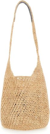Helen Kaminski Femme, Sacs, Beige, Taille: ONE Size Lani Raffia Crochet Sac