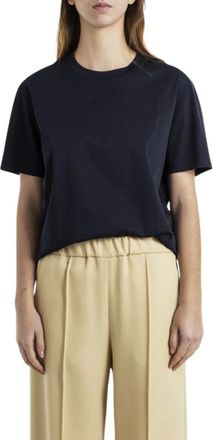 Jil Sander Femme, Tops, Bleu, Taille: 40 FR T-shirt