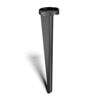 Steinel Erdspie&szlig; aus Aluminium f&uuml;r 24V Gartenleuchte Sphera, rostfreier Bodenanker f&uuml;r 24V Kugelleuchte, Anthrazit