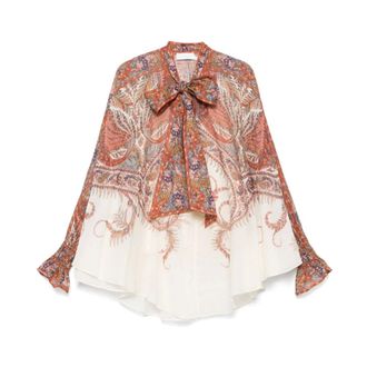 Zimmermann Damen, Blusen & Hemden, Mehrfarbig, SGröße