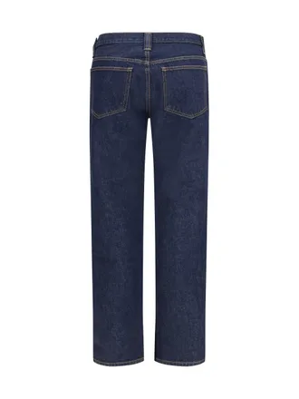 Khaite Womens Farley Jeans Benson Cotton