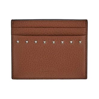 Valentino Garavani Studded Kartenhalter - - Accessories - Herren - Braun - ONE SIZE