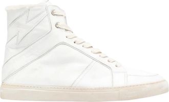 Zadig&Voltaire Baskets montantes - Homme - Chaussures - Blanc - Taille: 43 EU