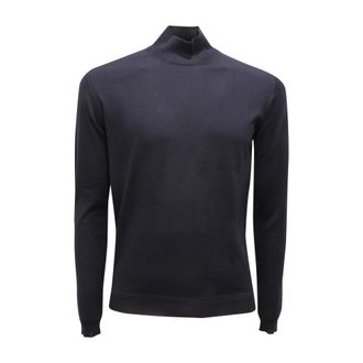 Goes Botanical Lupetto Costina Pullover - - Knitwear - Herren - Blau - S