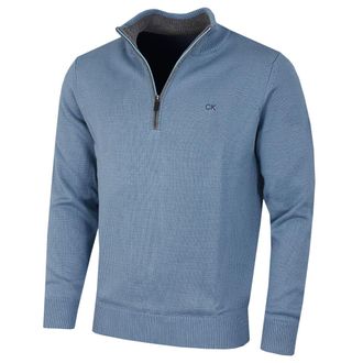 Calvin Klein Golf Herren Baumwollpullover - Regenwolke - XXXXXL