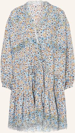 Dorothee Schumacher Dorothee Schumacher Kleid Floral Volumes Mit Spitze blau