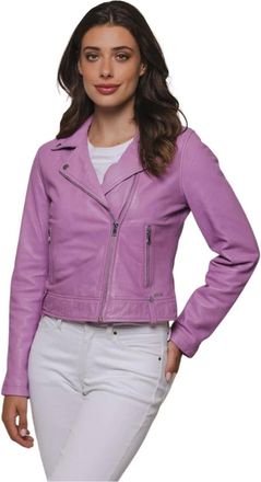 Rino&Pelle Damen, Jacken, Lila, MGr&ouml;&szlig;e