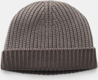 04651/ Herren - Wende-Wollmütze Foggy Hat graubraun