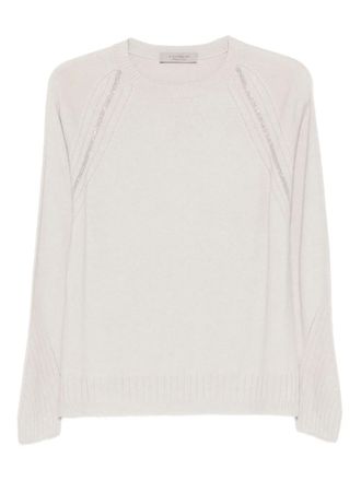 D.exterior Pullover mit Raglanärmeln - Nude