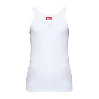 Diesel Homme, Tops, Blanc, Taille: XS T-Wife-Dco D&eacute;bardeur