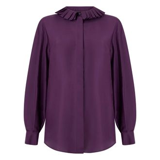 Alberta Ferretti Damen, Blusen & Hemden, Lila, MGr&ouml;&szlig;e