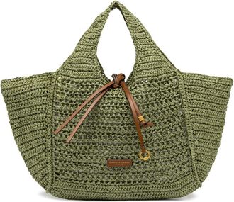Gianni Chiarini Femme, Sacs, Vert, Taille: ONE Size Nefeli Crochet Tote Bag
