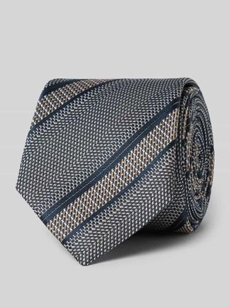 Willen Krawattenfabrik Krawatte aus Seide im Allover-Look (7,5 cm)