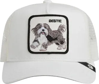 Goorin Brothers Homme, Accessoires, Blanc, Taille: ONE Size Bestie Trucker Cap