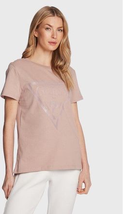 Guess T-Shirt Adele V2YI07 K8HM0 Rosa Regular Fit
