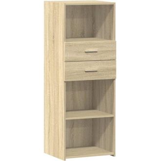 vidaXL Highboard Sonoma-Eiche 45x42,5x124 cm Holzwerkstoff - Vidaxl
