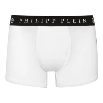Philipp Plein Boxer Monogram - - Underwear - Herren - Wei&szlig; - S