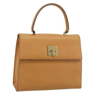 Celine Sac &agrave; main vintage Pre-owned - Femme - Pre-owned - Brun - Taille: ONE Size