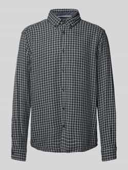 s.Oliver Red Label Regular Fit Freizeithemd aus strukturierter Baumwolle mit Button-down-Kragen