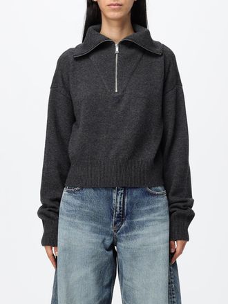 Coperni Pull en laine et cachemire avec col marin et zip
