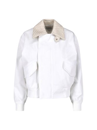 Bottega Veneta Jacket Collar Intrecciato
