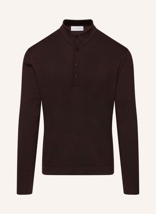 Kiefermann Kiefermann Kiefermann Herren Merino-Poloshirt Aus 100 % Merinowolle Imano braun