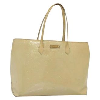 Louis Vuitton Pre-owned Cuir sacs-louis-vuitton - Femme - Pre-owned - Beige - Taille: ONE Size