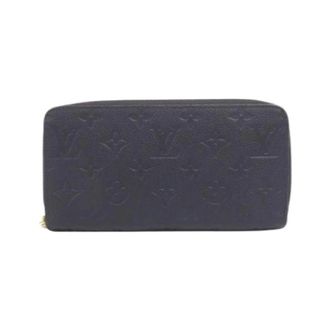 Louis Vuitton Portefeuille Long Monogram Empreinte Pre-owned - Femme - Pre-owned - Bleu - Taille: ONE Size