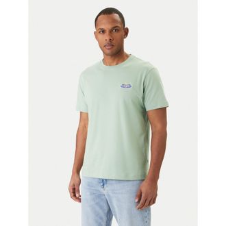 Guess T-Shirt M6GIB7 K8HM0 Gr&uuml;n Regular Fit