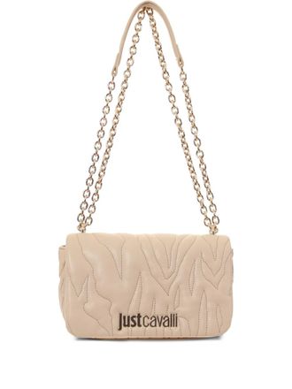 Just Cavalli sac porté épaule matelassé à bride en chaîne - Tons neutres