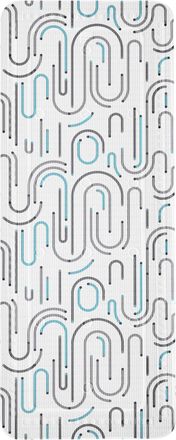 Kleine Wolke Wanneneinlage Vision in Grau mit 36x92 cm