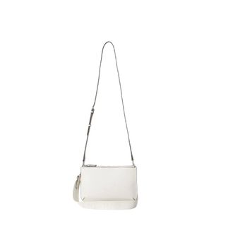 Ralph Lauren Sac bandouli&egrave;re moyen Landyn - Femme - Sacs - Blanc - Taille: ONE Size