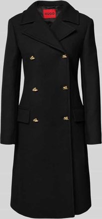 HUGO BOSS Wollmantel aus Woll-Mix