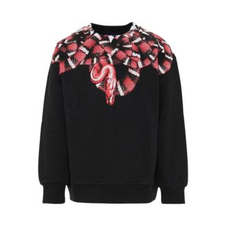 Marcelo Burlon Herren, Sweatshirts & Hoodies, Schwarzk, LGr&ouml;&szlig;e