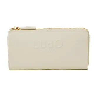 Liu Jo Femme, Accessoires, Beige, Taille: ONE Size Grand portefeuille continental