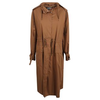 Max Mara Femme, Manteaux, Brun, Taille: 38 FR Augusta Parka