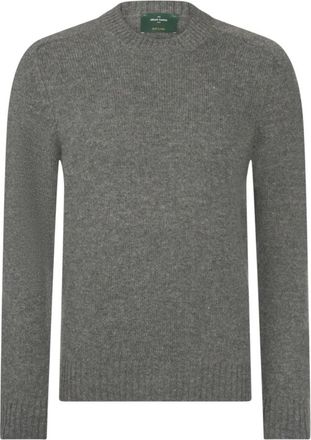 Gran Sasso Pullover mit Rundhalsausschnitt - - Knitwear - Herren - Gr&uuml;n - 2XL