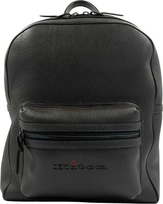 Kiton Homme, Sacs, Brun, Taille: ONE Size Calf Leather Backpack