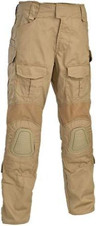 Defcon 5 Gladio Pantalon tactique 3227 avec genouillères (Coyote Tan), beige
