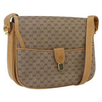 Gucci Sac bandouli&egrave;re Vintage Pre-owned - Femme - Pre-owned - Beige - Taille: ONE Size